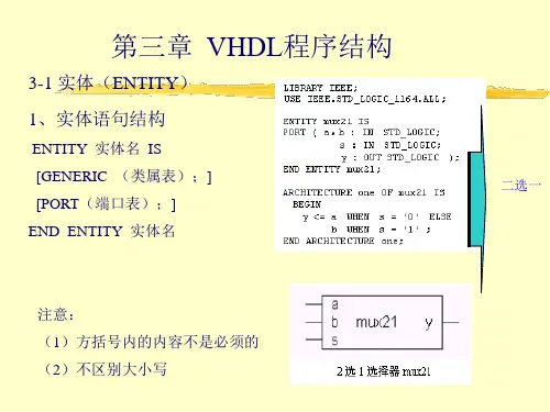 vhdl中的generic - 文档之家