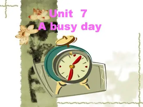 《课程讲解》-5BUnit7 - 文档之家