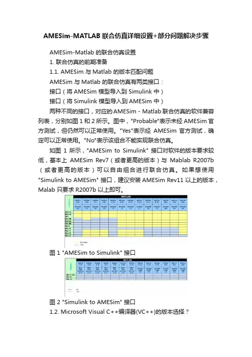 Adams和AMESim联合仿真的设置和简单例子(都是13版本) - 文档之家