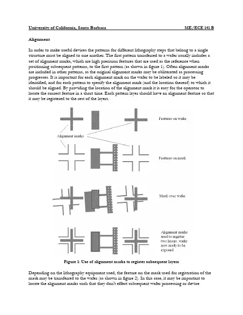 光刻Canon Alignment mark - 文档之家