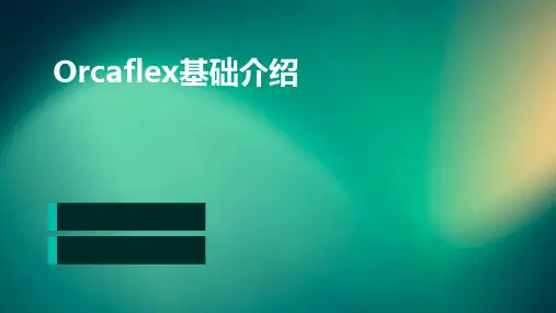 OrcaFlex软件操作指南 - 文档之家